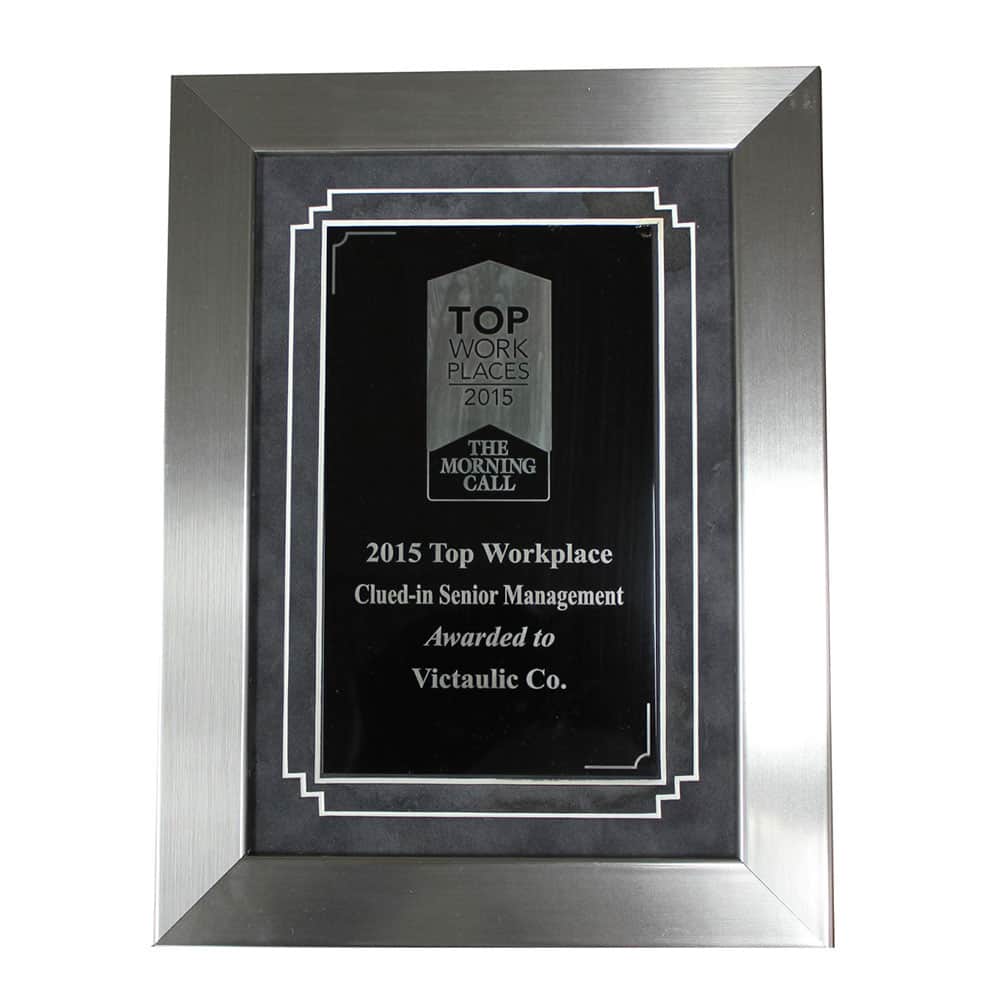 2015 Top Workplace Award | Victaulic