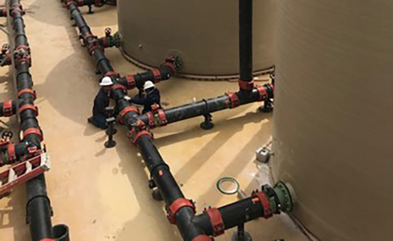 West Texas Saltwater Disposal Facility Project - Victaulic