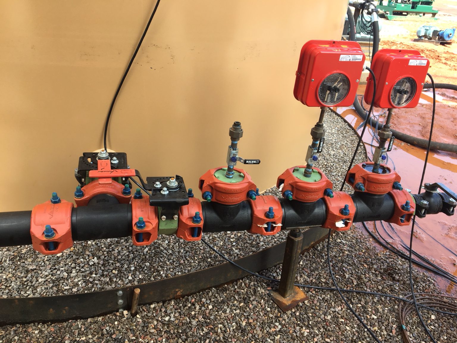 Oklahoma Tank Battery Facility Project - Victaulic